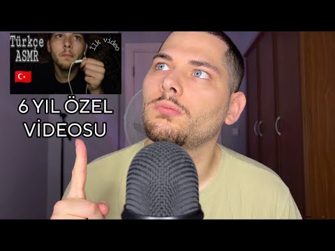 Türkçe ASMR : 6 YIL ÖZEL VİDEOSU 