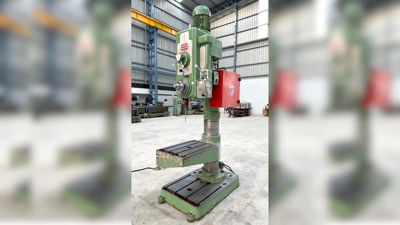 Pillar Drilling Machine - Kitchen-Walker England - 63.5 mm Capacity ...