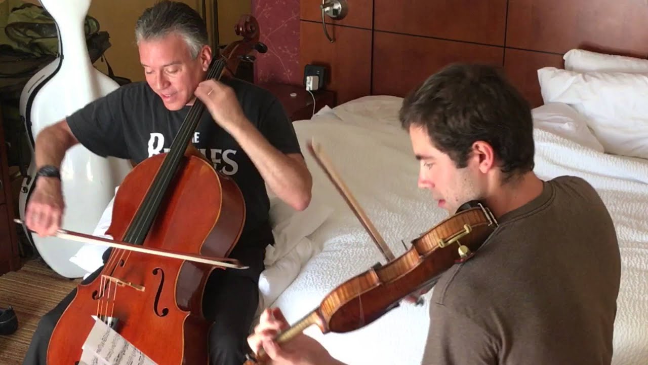 Julie-O Cello Violin Duo by Mark Summer - YouTube