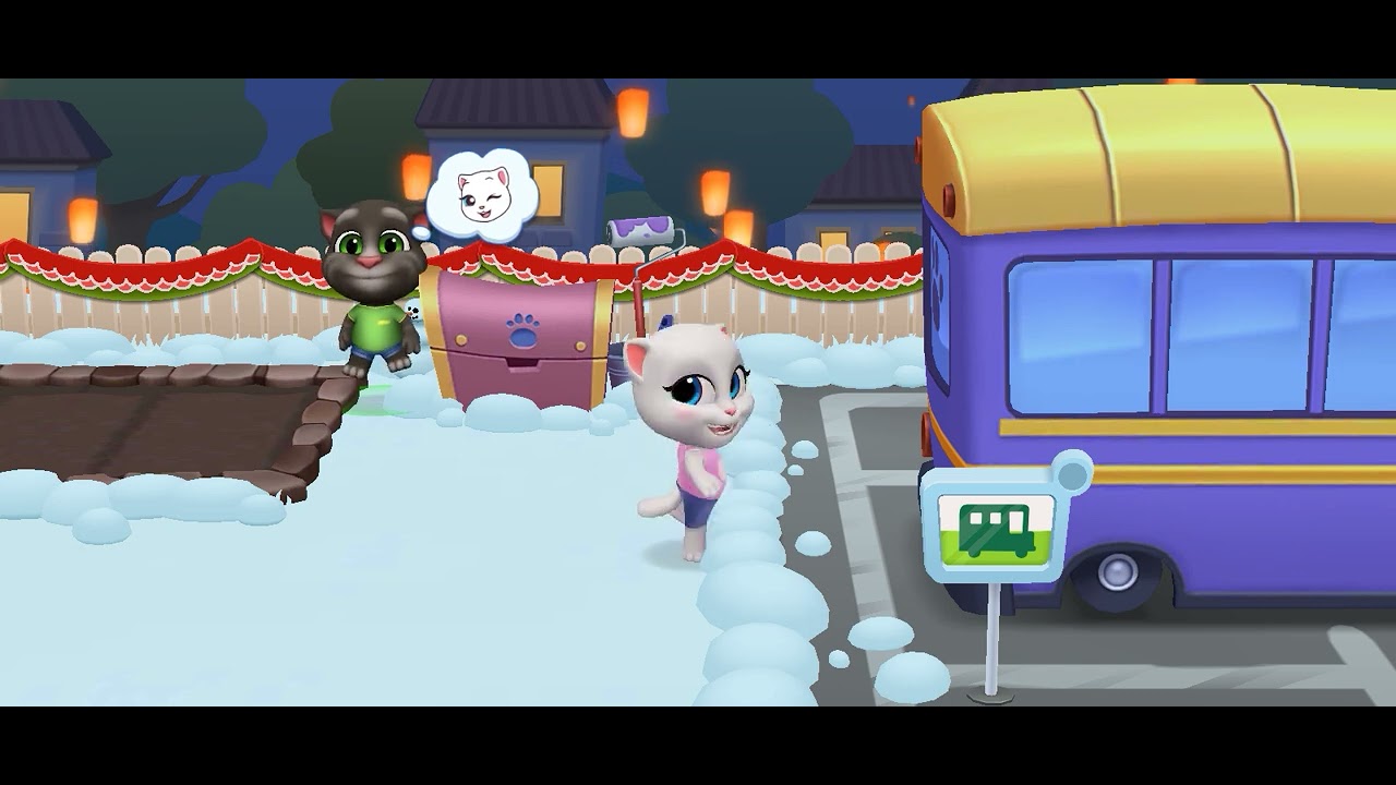 Talking Tom। talking tom game for kids - YouTube