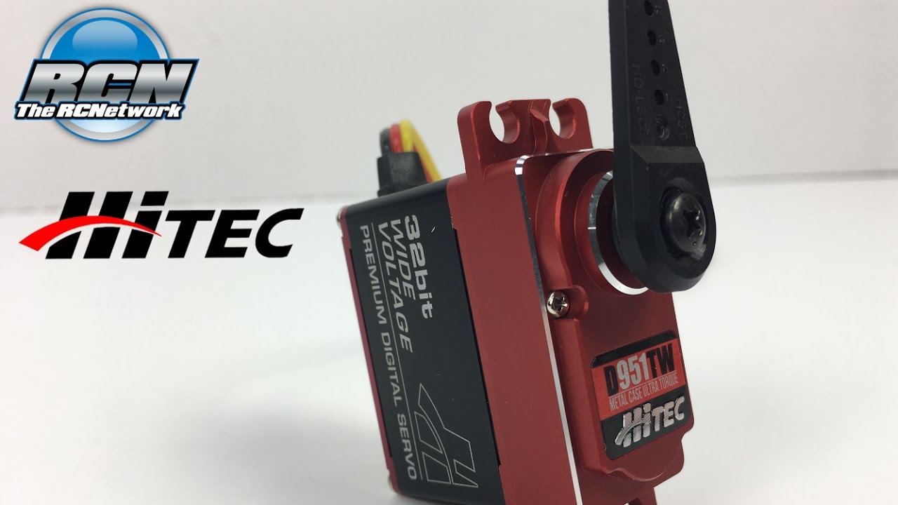 HItec D951TW 486oz/in Full Aluminum Case Servo - Unboxing - YouTube