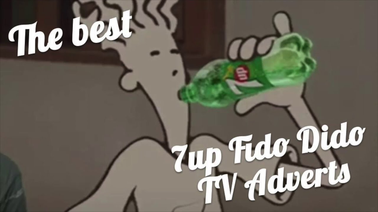 The best 7Up Fido Dido TV adverts compilation - YouTube