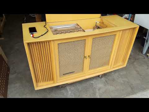 1960 Motorola Stereo Console - YouTube