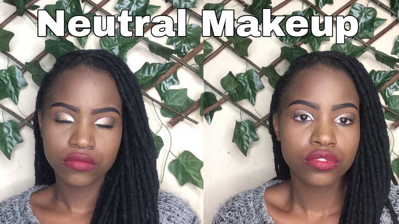 FLAWLESS NEUTRAL MAKEUP TUTORIAL | CUT-CREASE | BEGINNERS FRIENDLY ...
