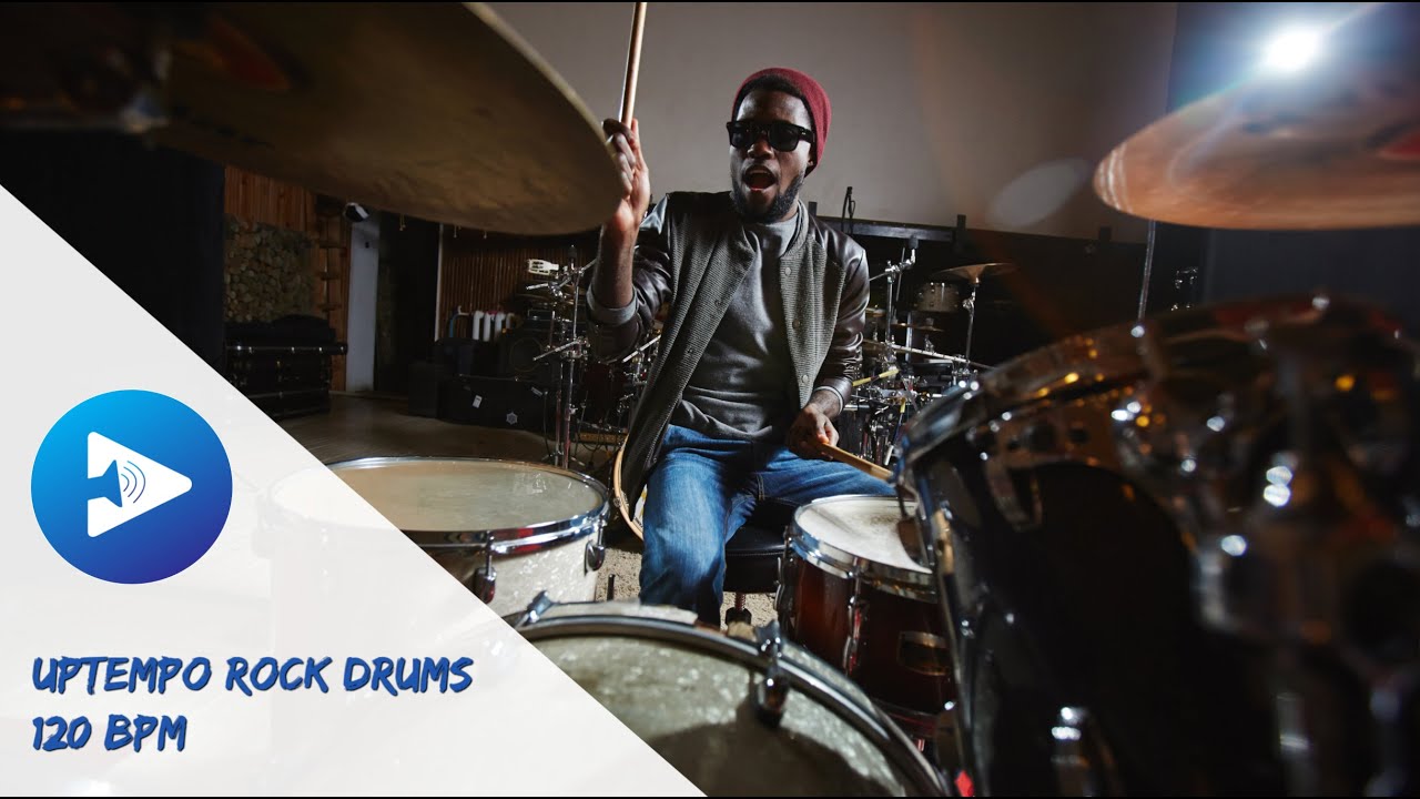 Uptempo Rock Beats 120BPM | Drum Loops | Backing Tracks - YouTube