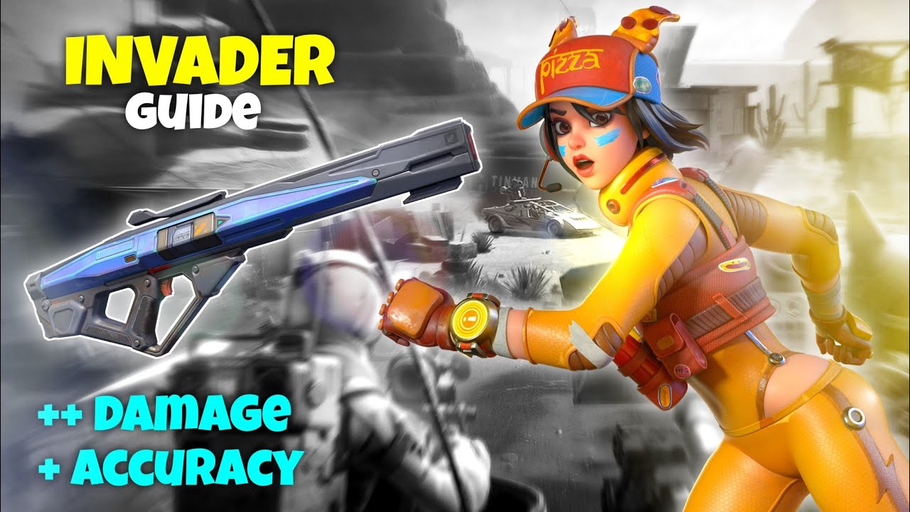 Why INVADER is BEST GUN in Farlight 84 | Tips & Tricks (invader guide ...