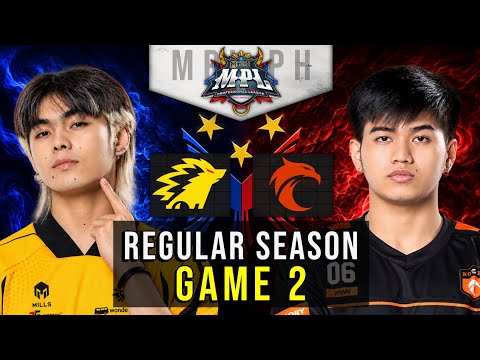 ONIC PH vs TNC 🔥 GAME 2 | MPL PH SEASON 18 | REGULAR SEASON