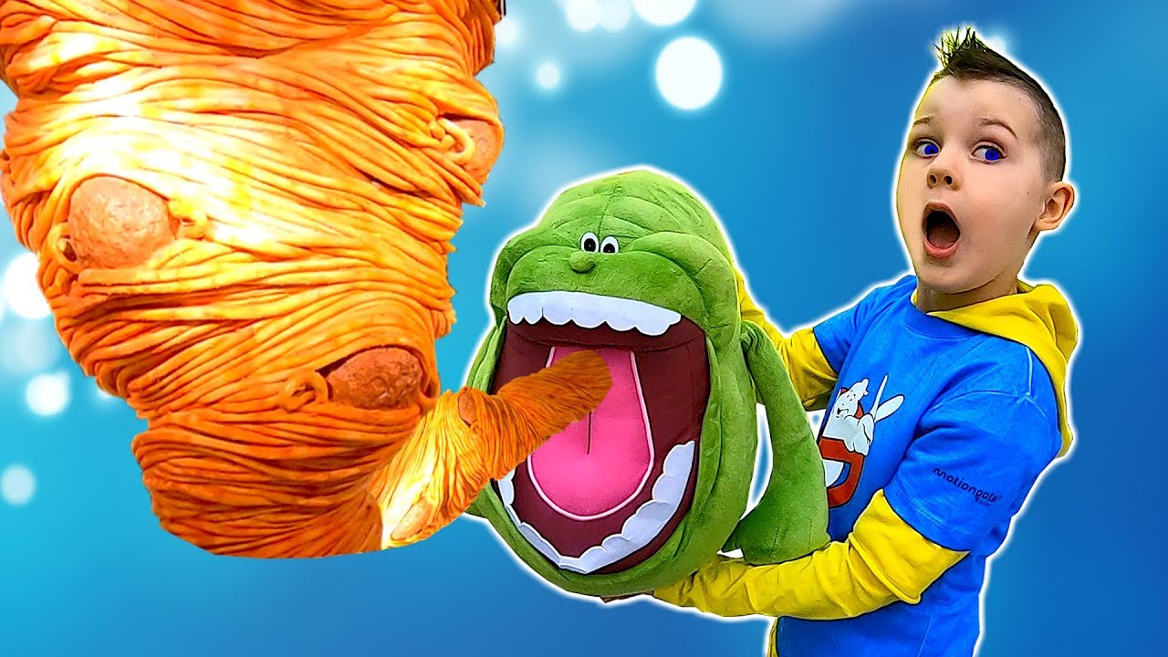 Magical Food Cafe visit or Hungry Hungry Slimer by Timko Kid - YouTube