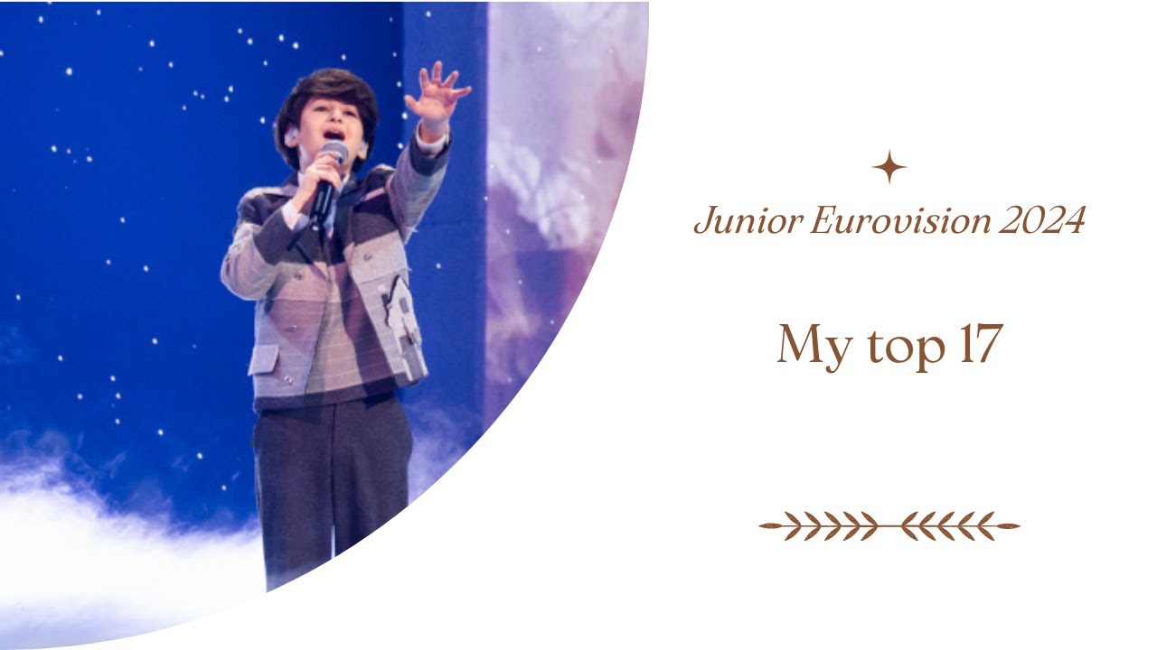 My top 17 | JESC 2024 (After the show) - YouTube