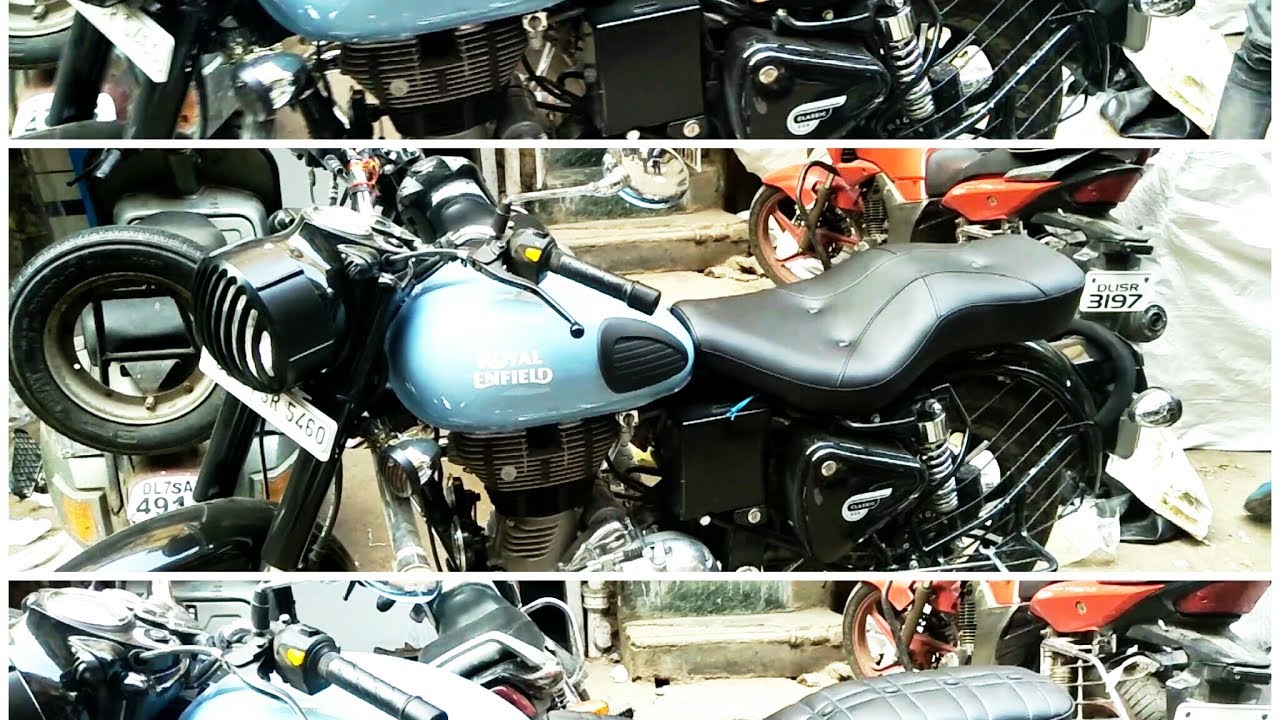 Royal Enfield Classic 350 Redditch blue bs4 2017 Different types of ...