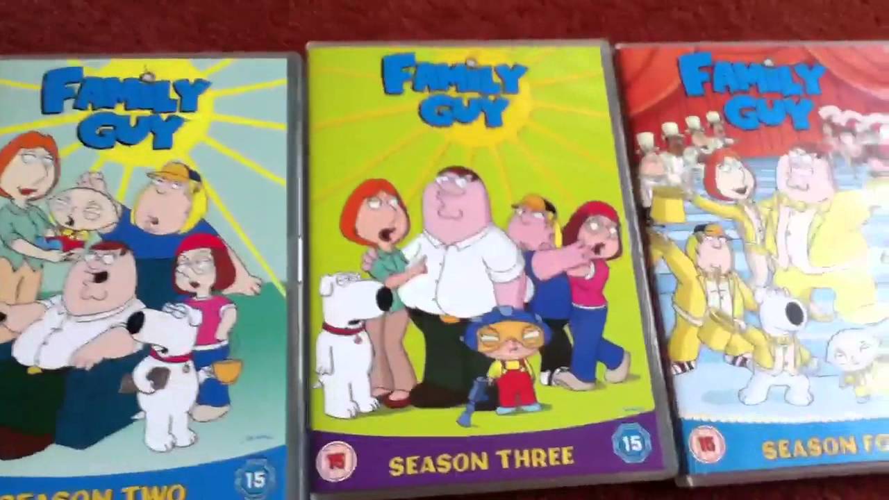 Family guy seasons 1-5 boxset - YouTube