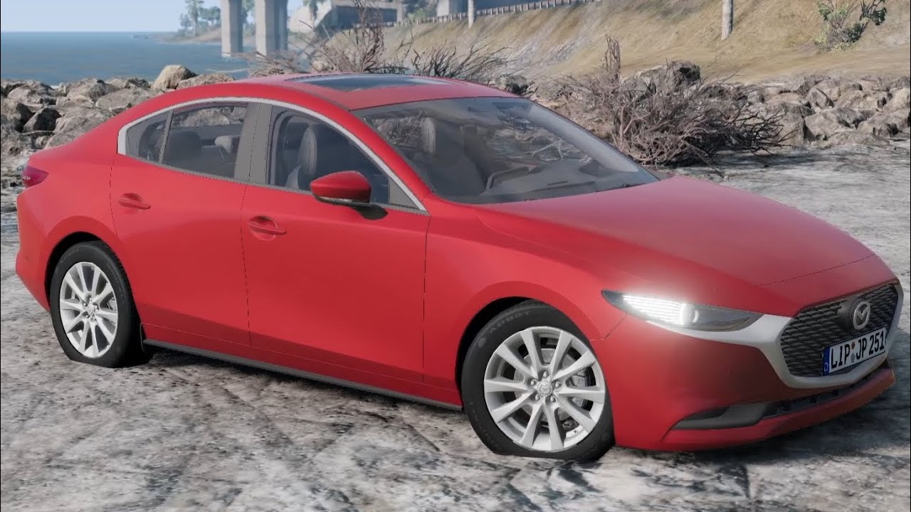 Mazda 3 "BP" (2017) in BeamNG #560 - YouTube