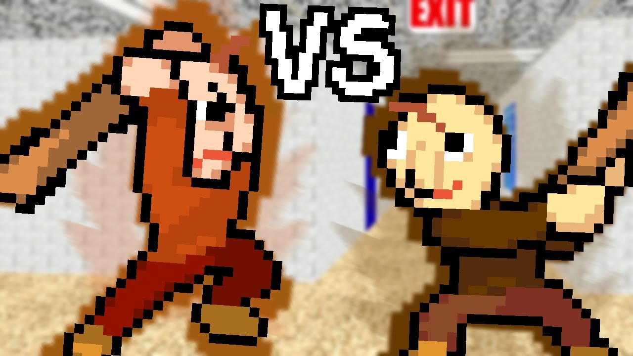 Bronze Baldi vs Naldi (Sprite Animation) - YouTube