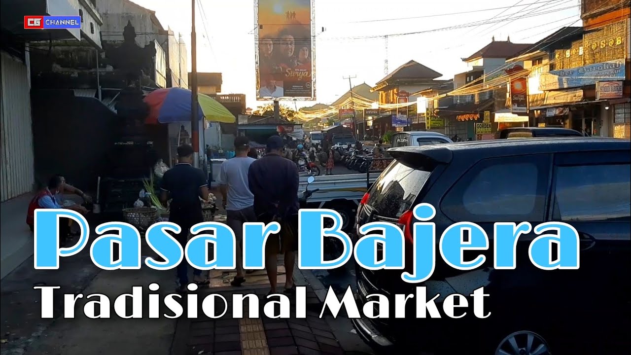 Inilah Pasar Bajera Yang Berada Di Bali Tabanan || Tradisional Market ...