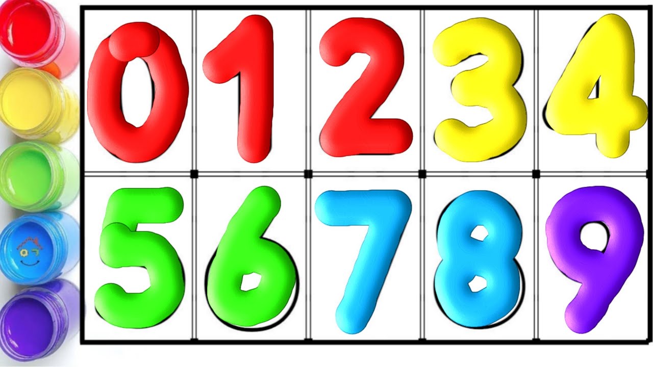 1 2 3 counting number for beginners | 1 2 3 song nursery rhymes # ...
