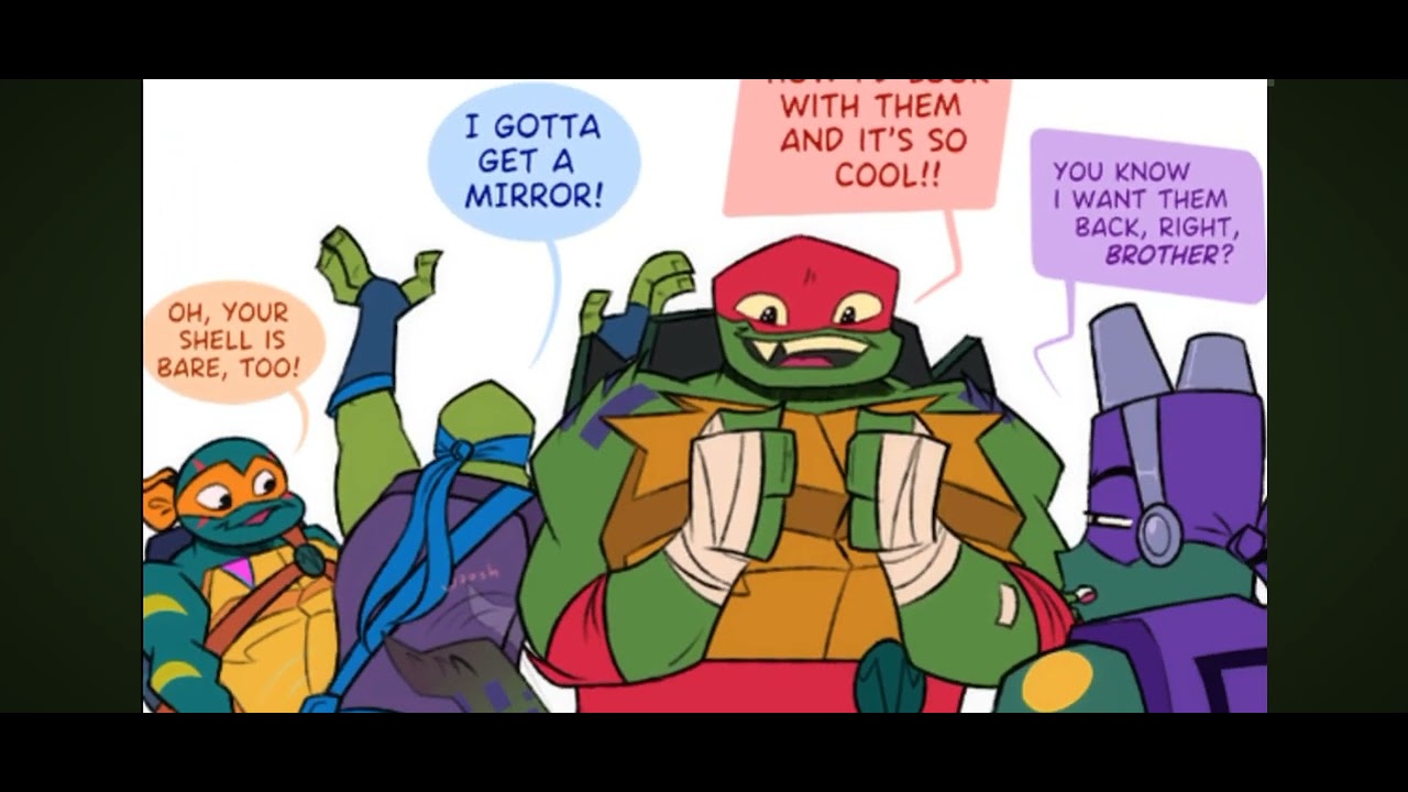 a fun little rottmnt comic dub by space dubs - YouTube