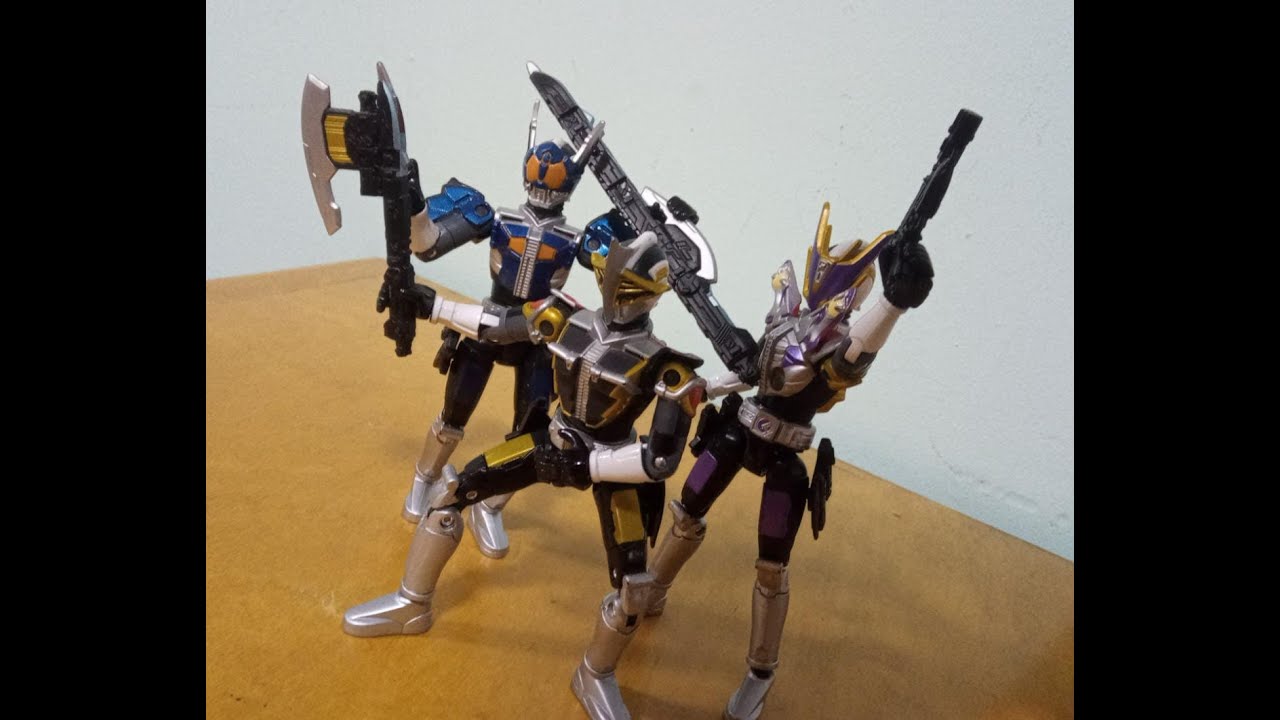 Revisão em vídeo do Kamen Rider Den-O Series "Ura/Kin/Ryu" 3-Pack - YouTube
