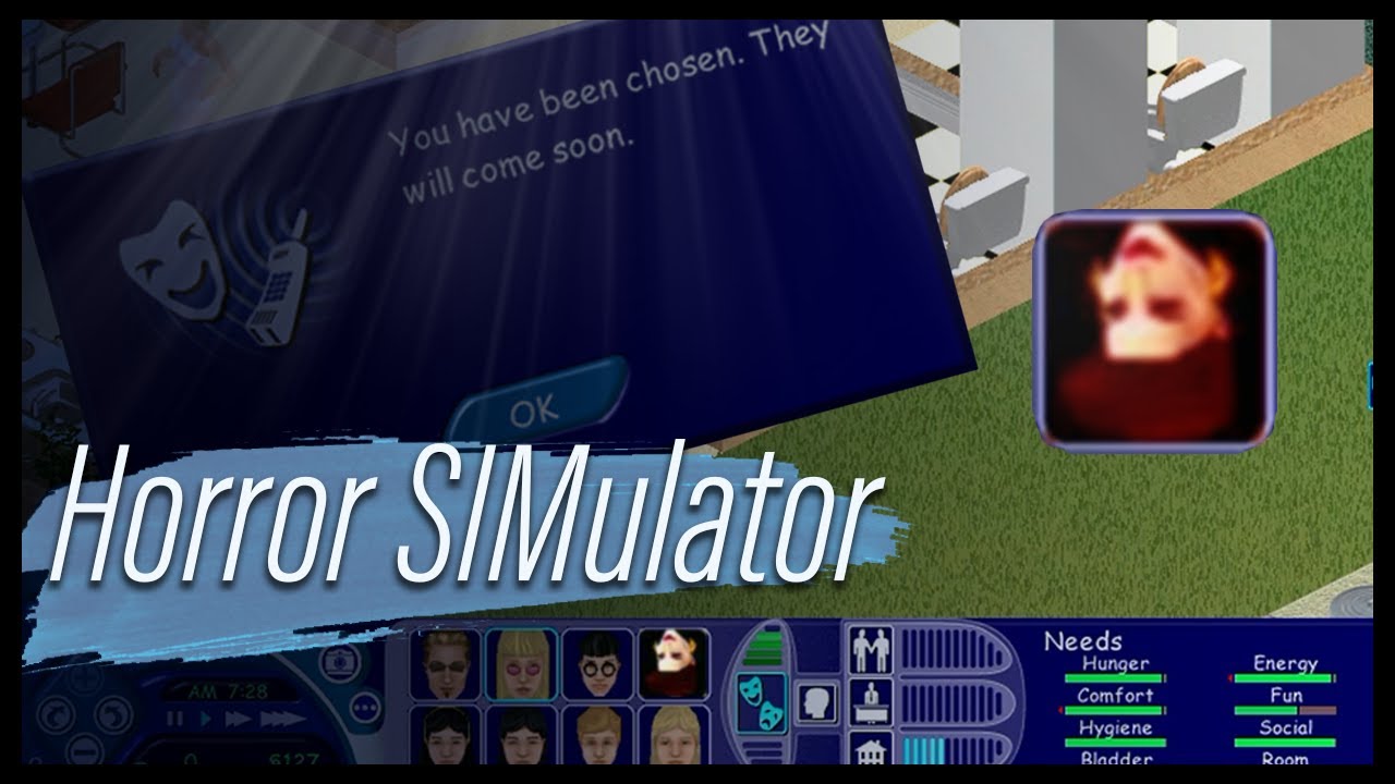 My Sims 1 Horror Story - (Sims 1 Upside down Head Syndrome) - YouTube