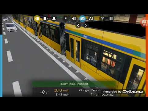 Hmmsim 2: 4-es villamos (Combino) Blaha Lujza tér M-Jászai Mari tér - YouTube