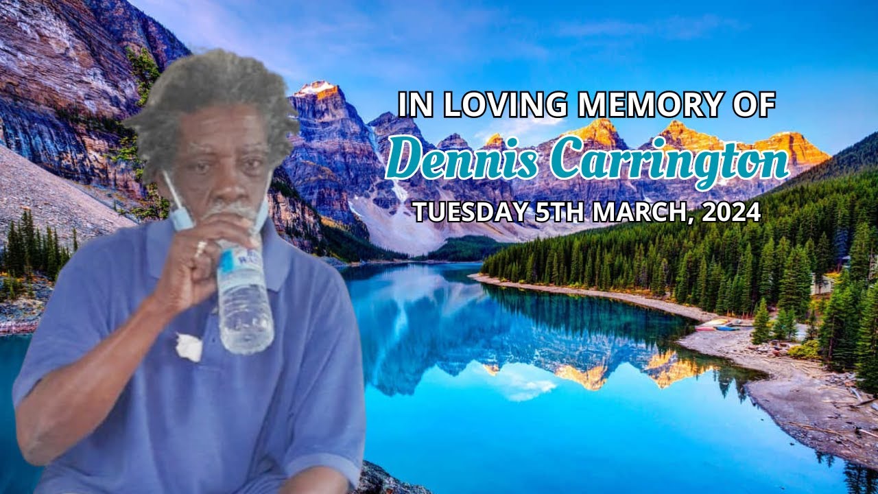 The Funeral Service of the Late Dennis Carrington - YouTube