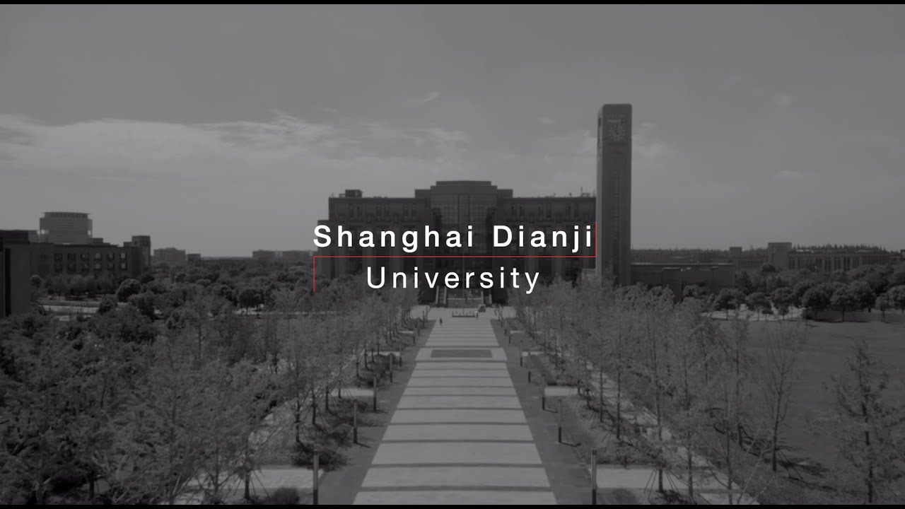 Aerial view of Shanghai Dianji University (SDJU) - YouTube