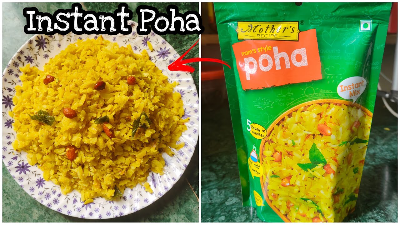 Mother's Recipe Poha Review l Instant Mix Poha l How to make Instant ...