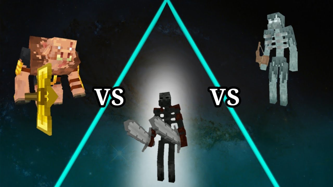 mutant stray VS mutant skeleton VS mutant piglin brute - YouTube