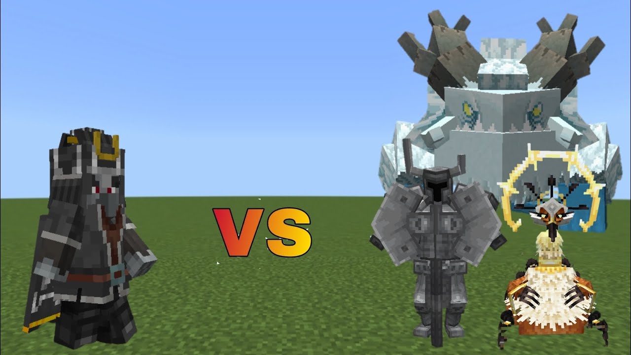 Shogun (Illager Additions) vs Mowzies Mobs | Minecraft Java | Mob ...