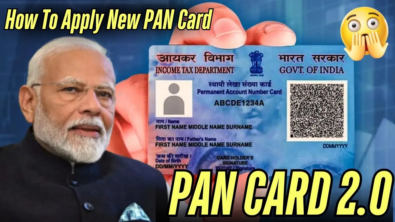 PAN 2.0: New PAN Card Rules, QR Code Feature & Online Process # ...