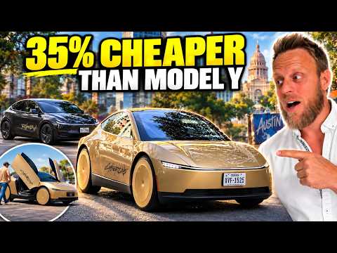 Tesla Cybercab Rides Are Now Open to the Public; 35% Cheaper Than a Model Y
