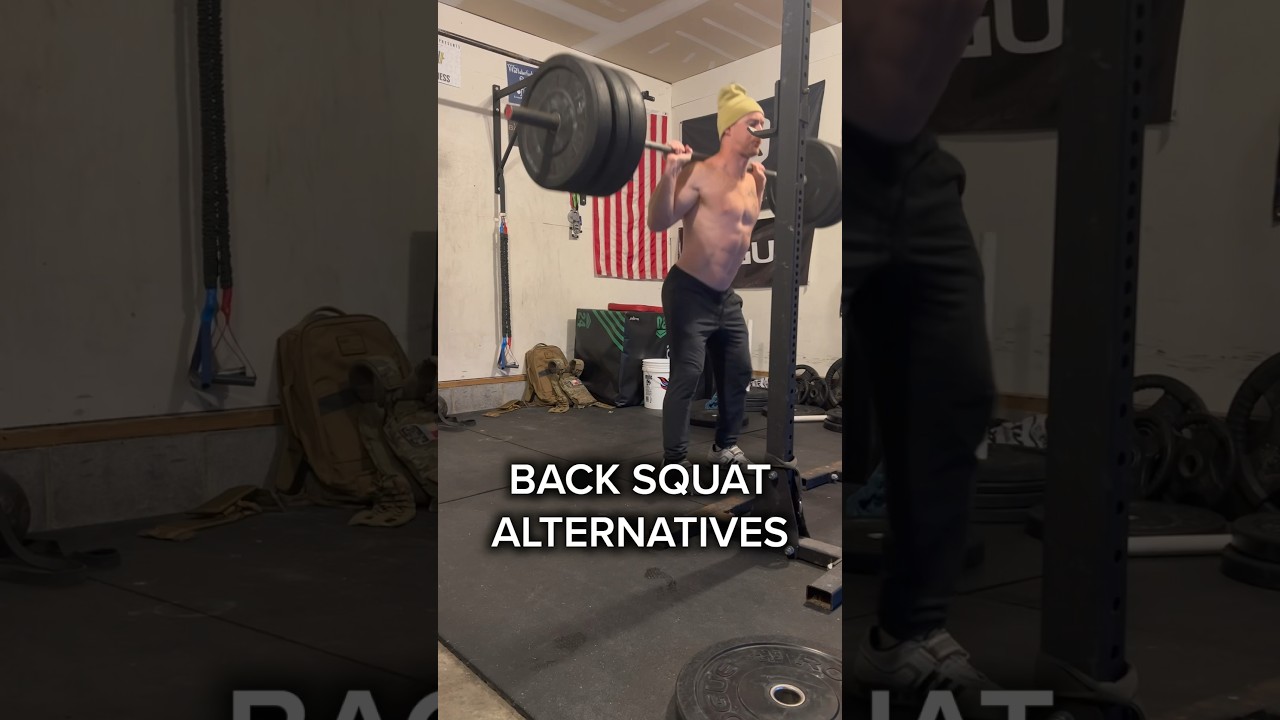 Back squat alternatives - YouTube