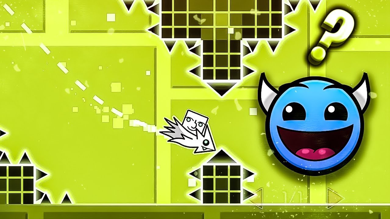 Level Hard by me Geometry Dash - YouTube