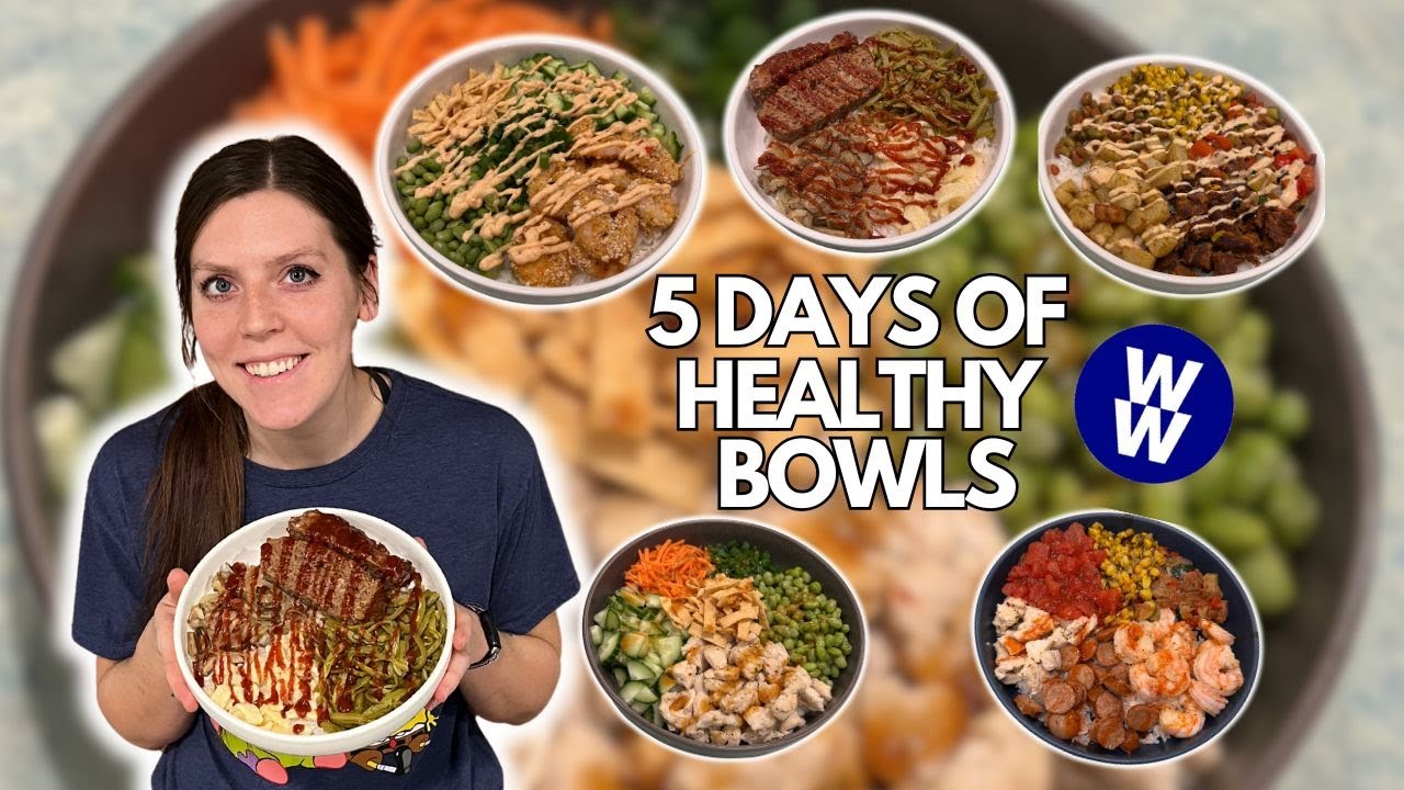 5 Days of Healthy BOWLS Recipes | Healthy Meals I Eat to Lose Weight ...