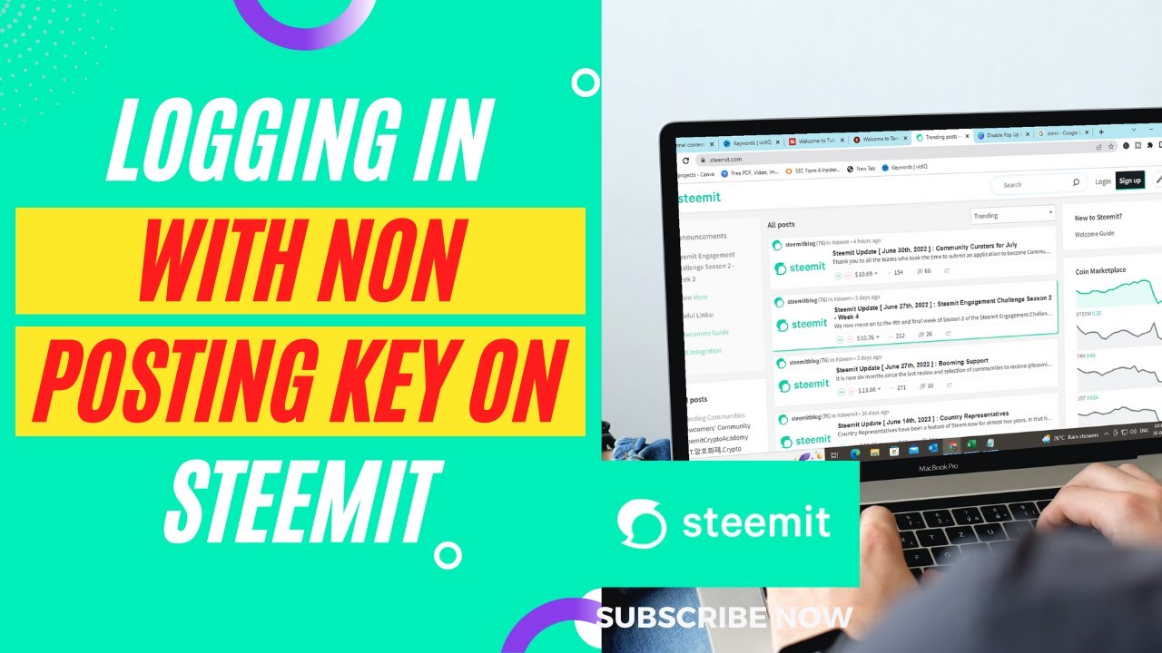 Logging in With Non Posting Key on Steemit | Login Problem on Steemit | How to Log In on Steemit ...