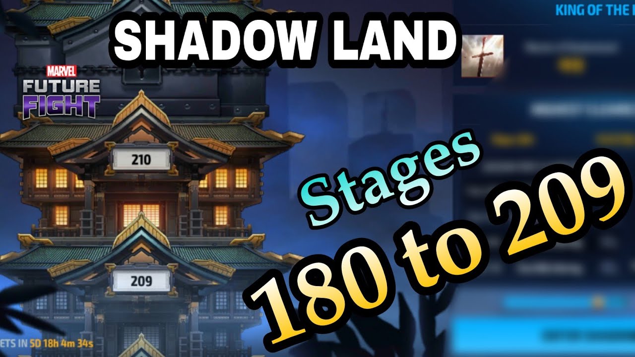 || SHADOW LAND || Stages 180 To 209 🔥USING 1 CHARACTER|| MFF - YouTube
