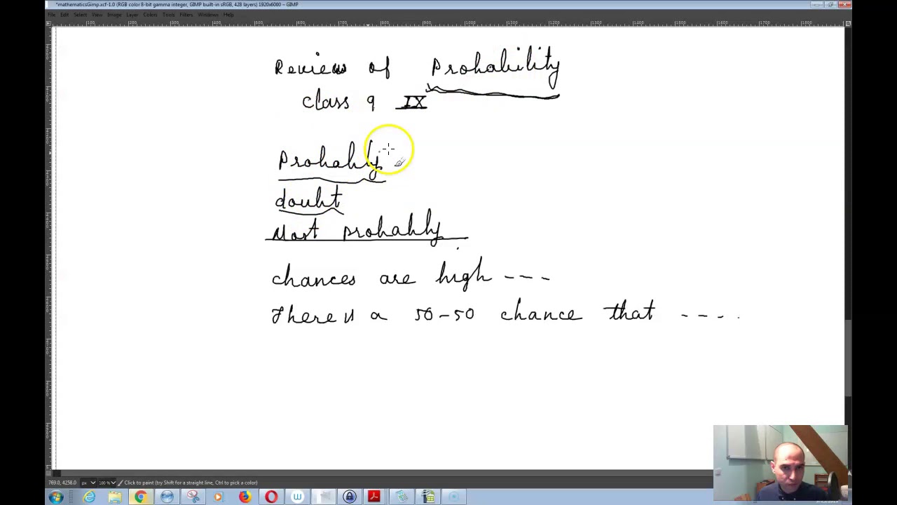 Mathematics - Probability - Class 9 Review - Part 1 #1 - YouTube