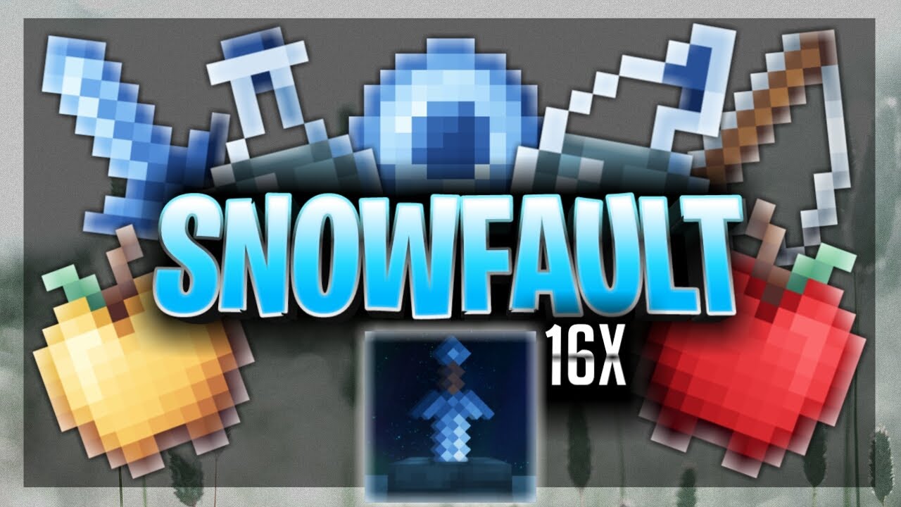SnowFault by Keno & Looshy MINECRAFT PE 1.16 PVP TEXTURE PACK SnowFault ...
