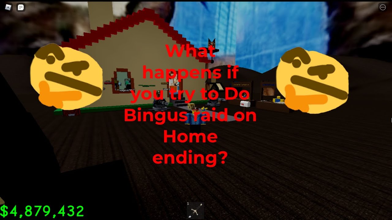 What happens if you try to Do the bingus raid at the home ending? - YouTube