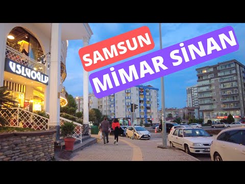 SAMSUN Atakum | Mimar Sinan Mahallesi Cadde Turu & Sahil | TURKEY SAMSUN CITY