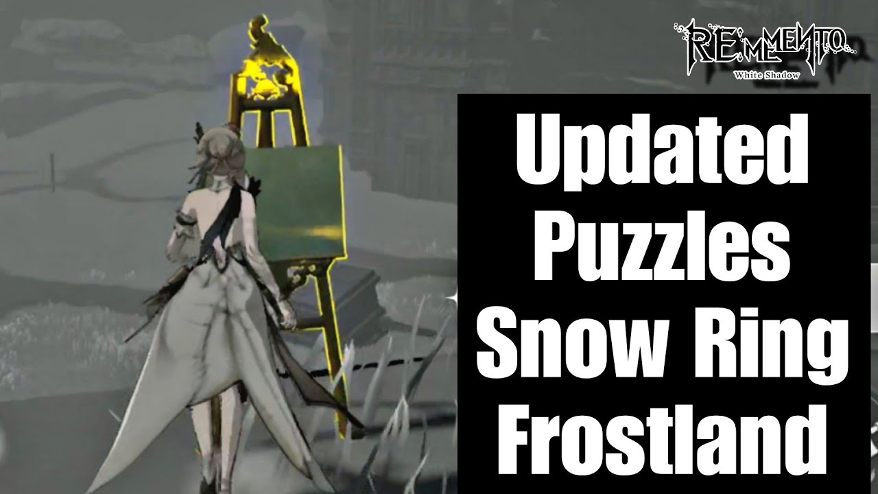 (NEW) All 11/11 Puzzles of Frost Ring Snowland - Rememento White Shadow - YouTube