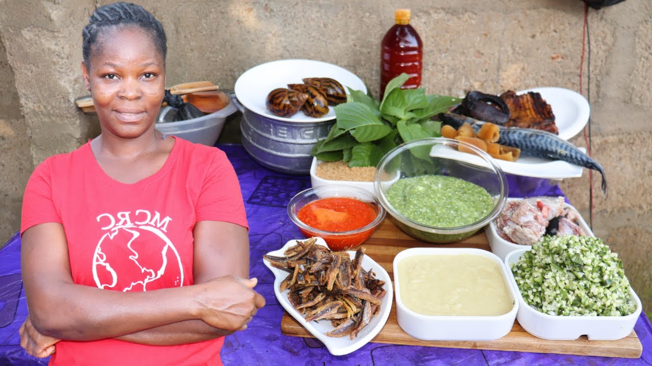 COOKING, THE MOST AUTHENTIC OKRA GOAT SOUP RECIPE _TASTY & DELICIOUS ...
