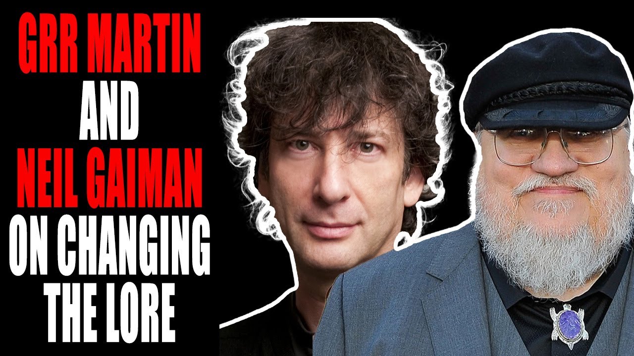 GEORGE R. R. MARTIN & NEIL GAIMAN on Changing the lore in film/TV ...