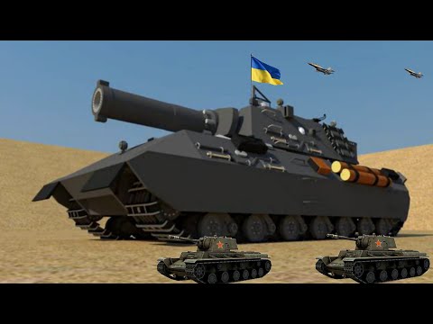 Bakhmut'ta Büyük Savaş! Ukraynalı Canavar Tank Rus Askeri Ordu Kampını Yok Etti