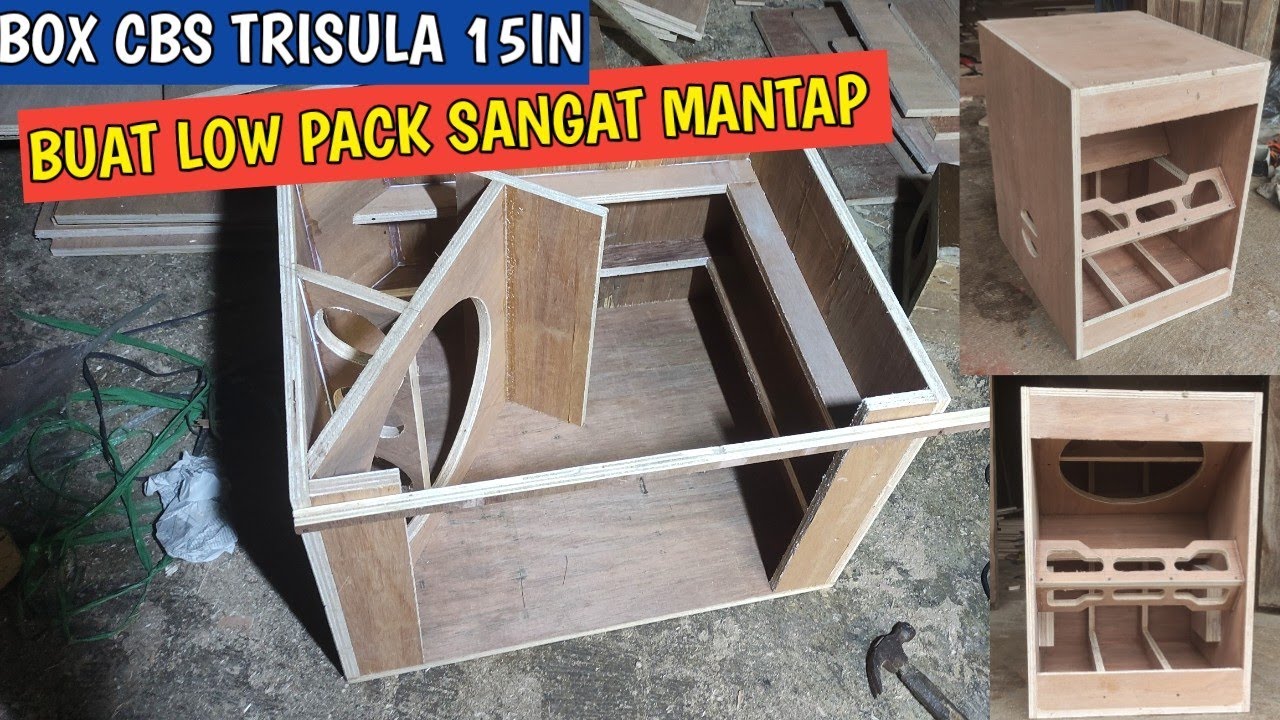 Skema dan tutorial membuat box lowpack CBS TRISULA 15IN low mantap ...
