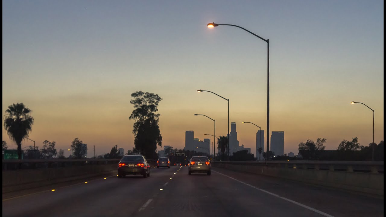 13-43 Los Angeles #9 of 14: Electric Los Angeles Sunset I-5 North - YouTube