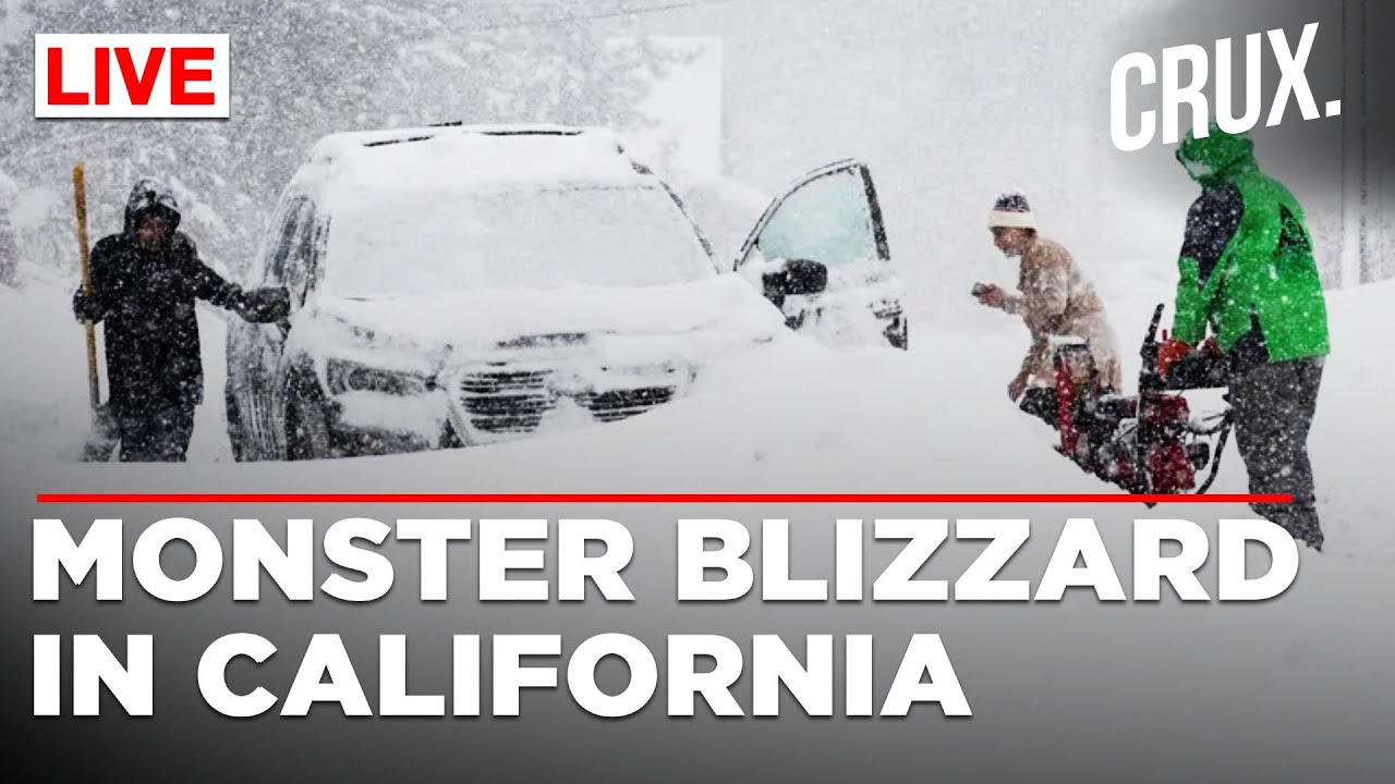 Major Blizzard Hits California & Nevada, Shuts Interstate, Disrupts ...