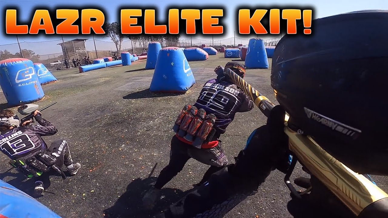 SPEEDBALL with the LAZR Elite Kit by HK Army! - YouTube