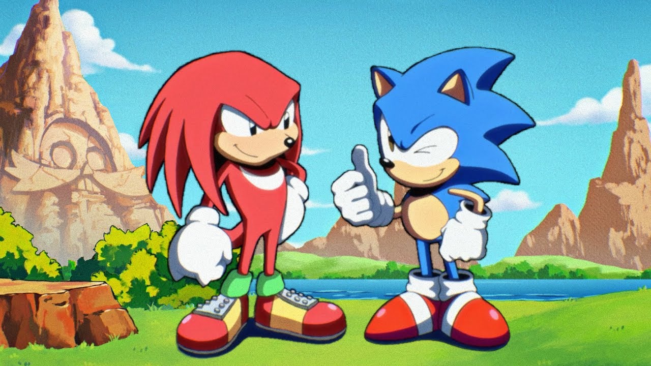 Sonic Origins Plus: Sonic CD - Knuckles' Story (Full Playthrough) - YouTube