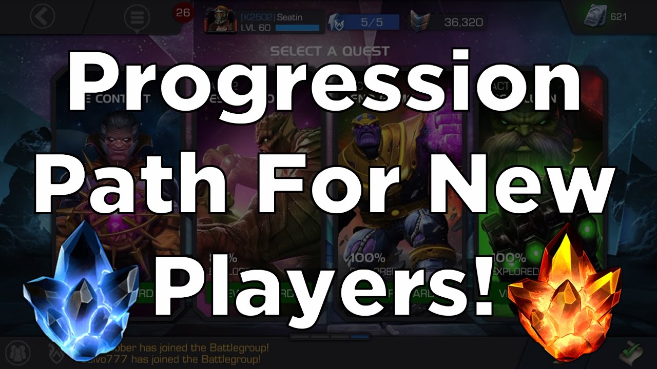 Progression Path For New Players - Beginner Guide - Marvel Contest of ...