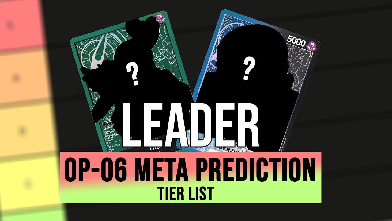 [OPTCG] One Piece TCG - OP-06 - Meta Predictions - Tier List - YouTube